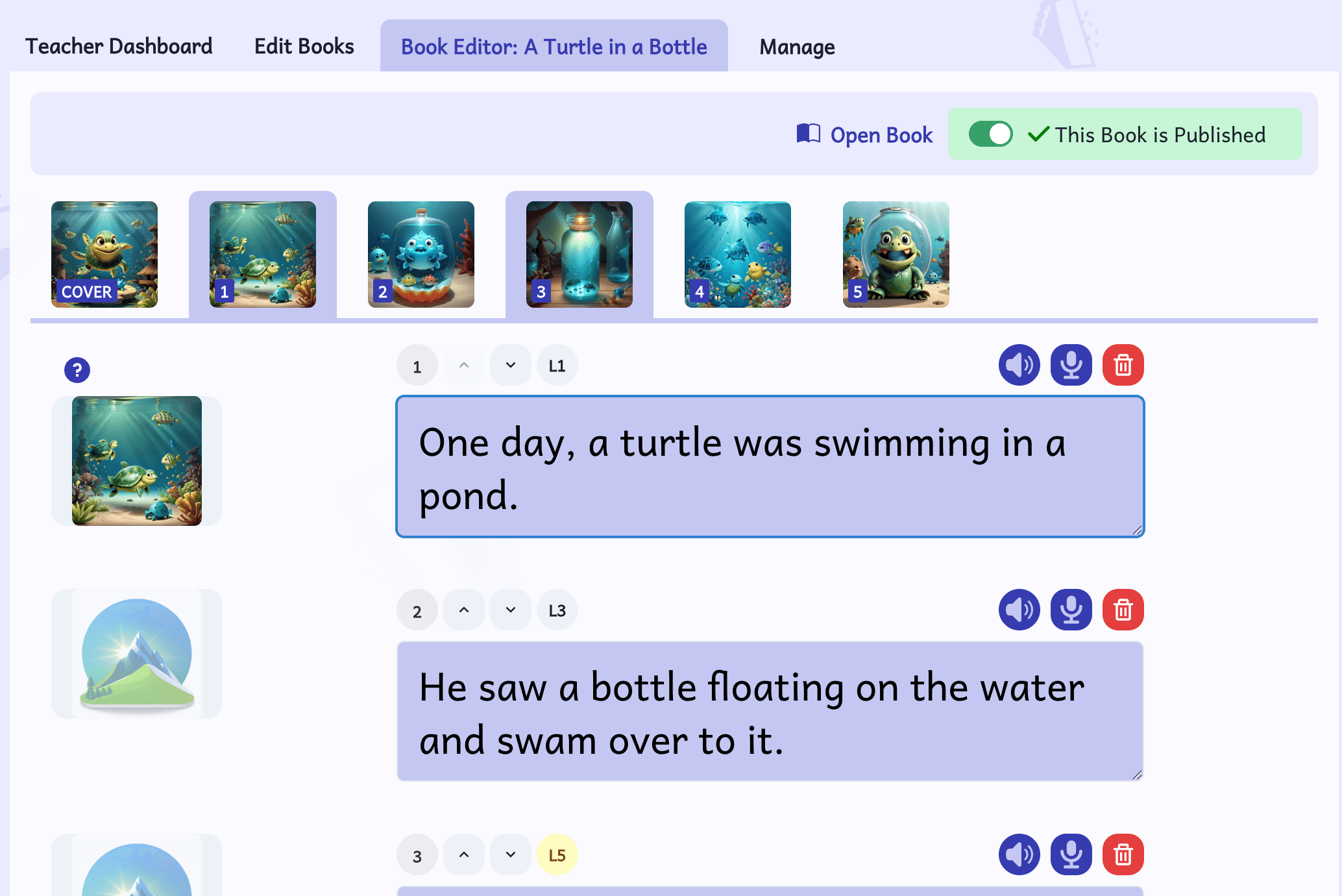 ReadM - practice reading aloud children books fluency, empowering ...